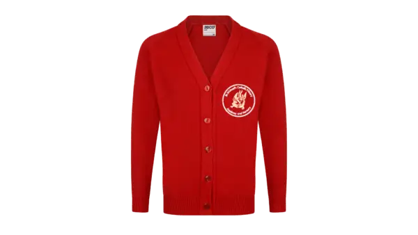 St. Michaels Knitted Cardigan | Shop Online | Lads & Lasses Schoolwear